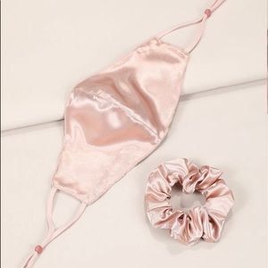 Accessories | New 4 Pc Mask With Matching Scrunchies Set | Poshmark